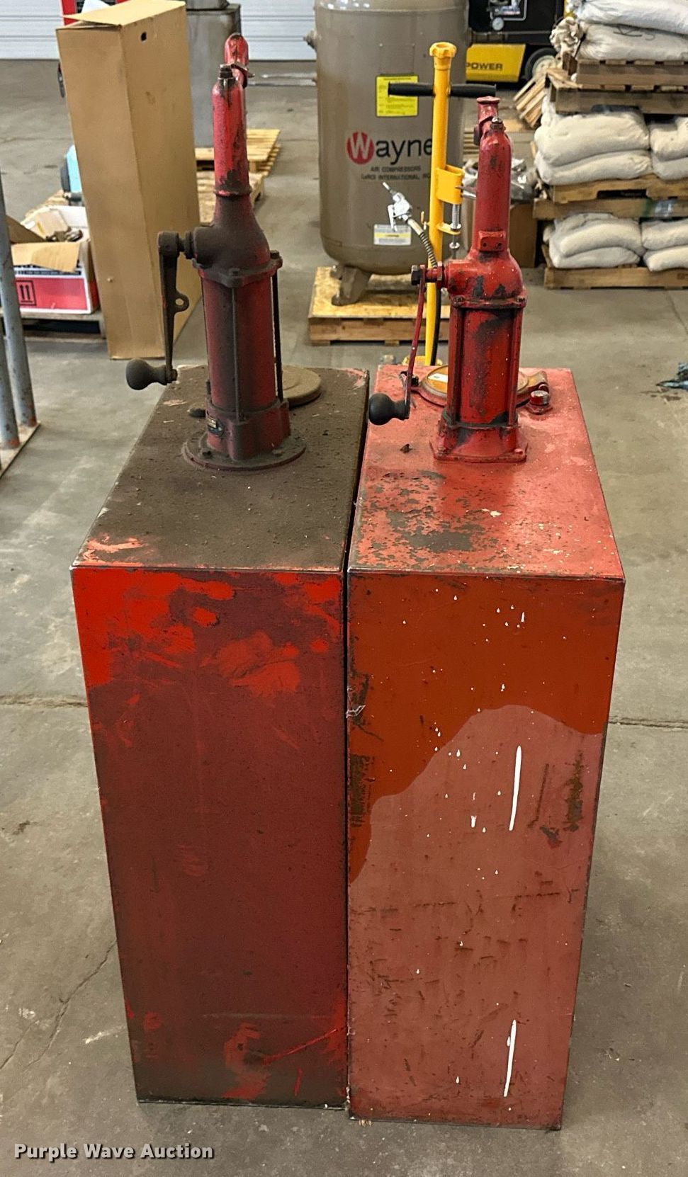 (2) 60 gallon tanks in Norton, KS | Item NP9512 for sale | Purple Wave