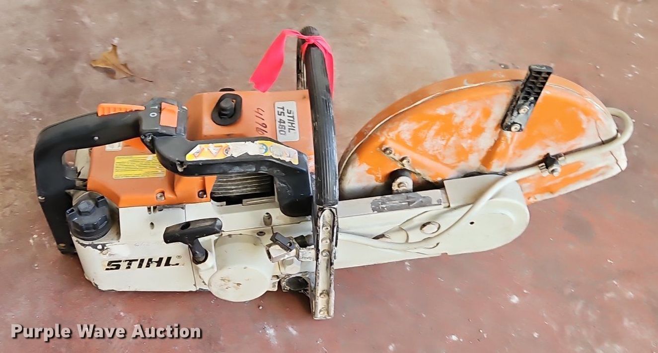 Stihl TS460 chop saw in Chanute, KS | Item OJ9533 sold | Purple Wave