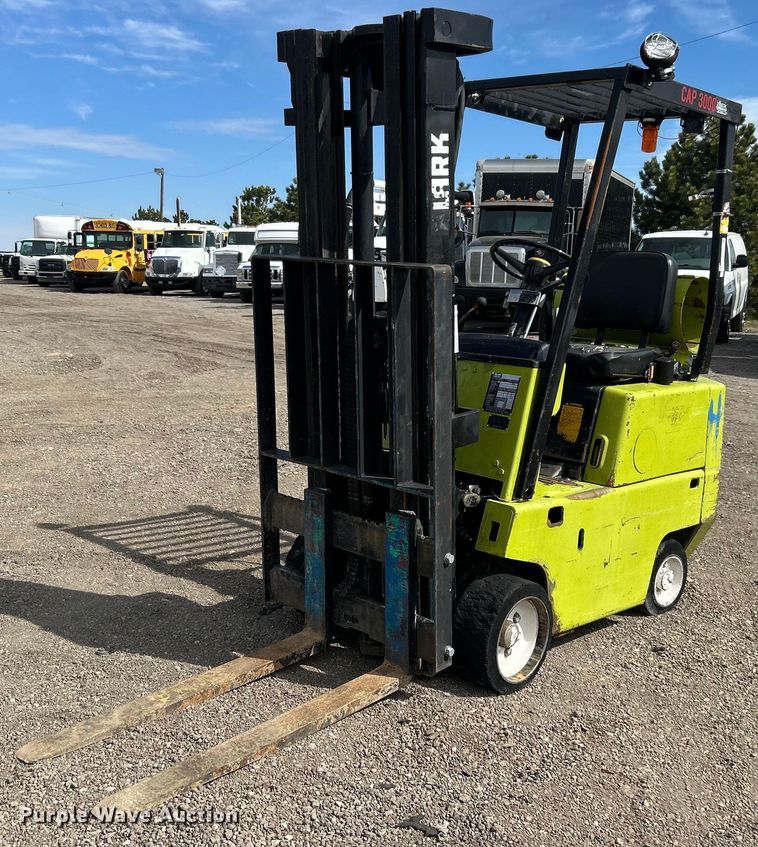 Clark Equipment C500-30 forklift in Collinsville, OK | Item EG1256 for ...
