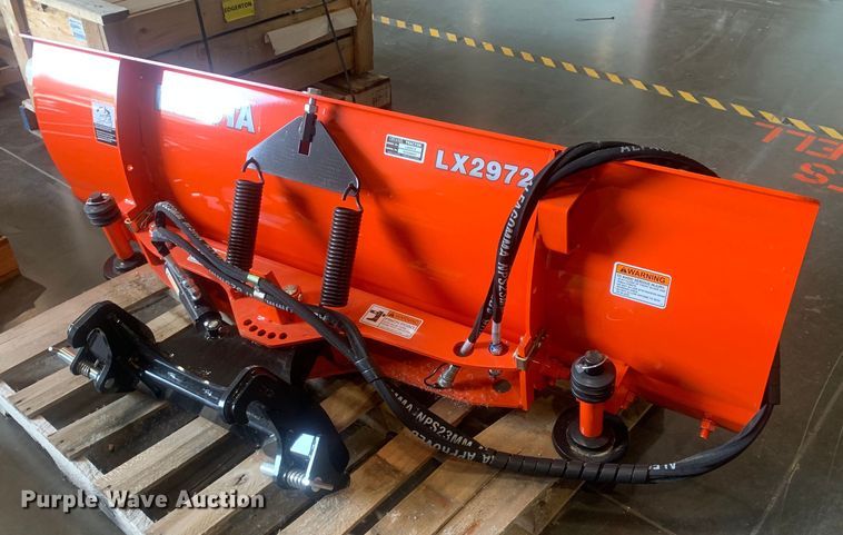 Kubota LX2972 snow blade in Grapevine, TX | Item KX9927 for sale ...
