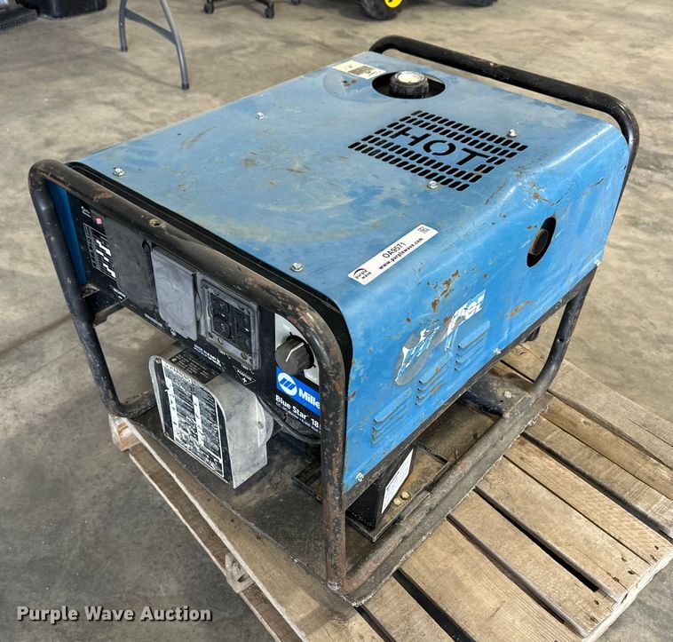 Miller Blue Star 185 welder/generator in Ulysses, KS | Item OA9571 sold ...