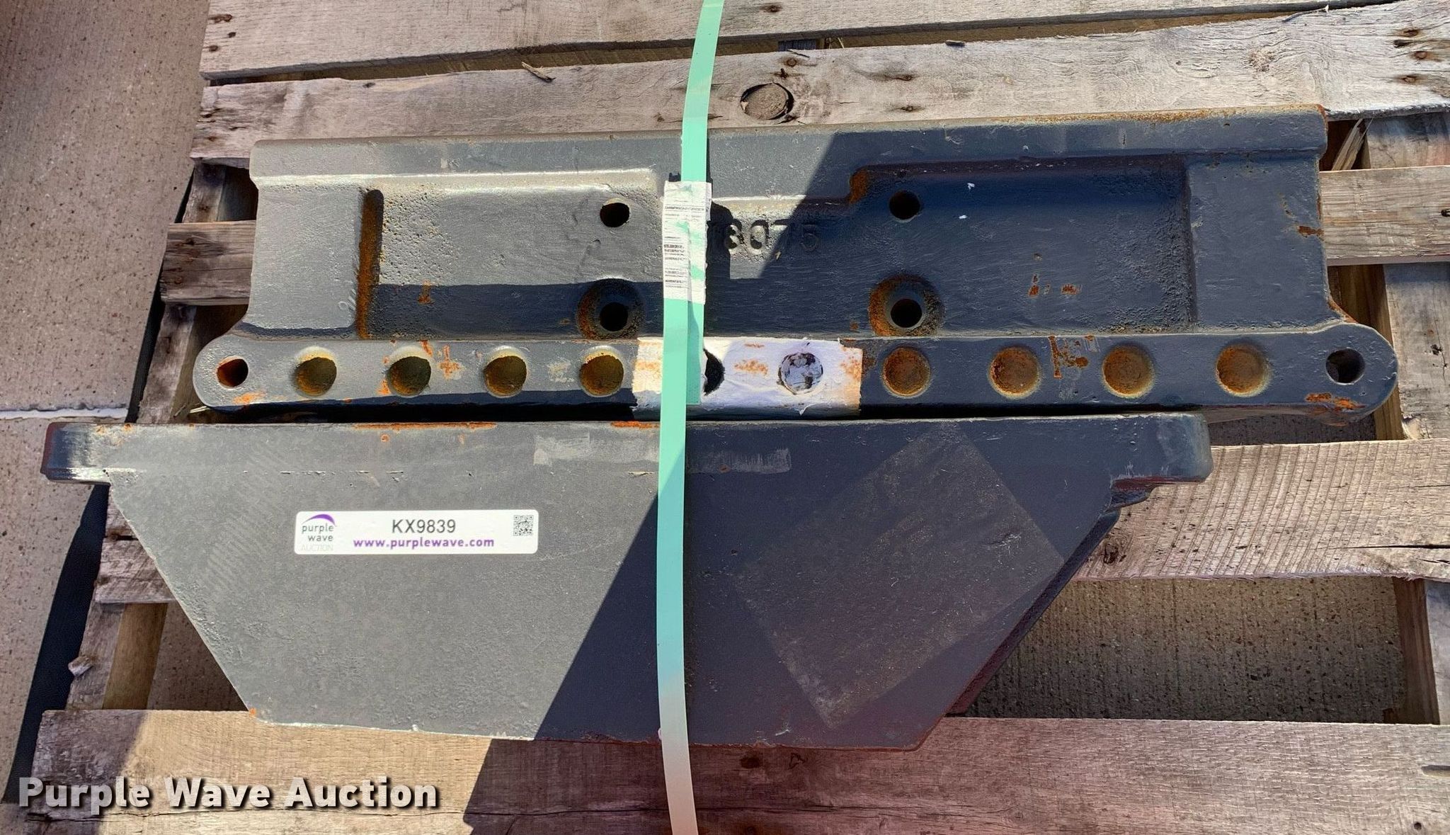 (2) Kubota M8075 counter weights in Grapevine, TX | Item KX9839 sold ...