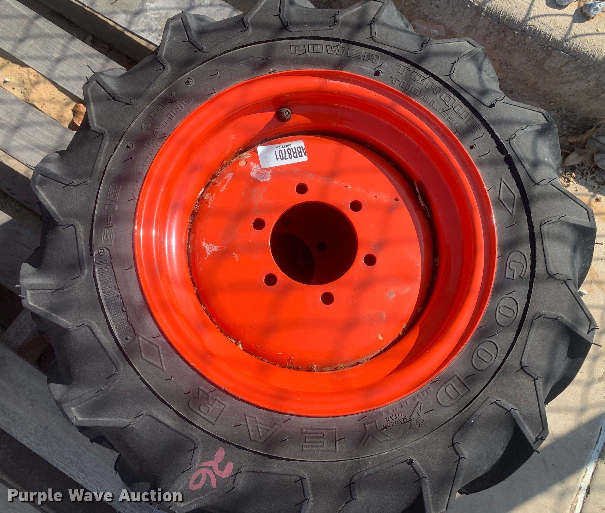 (4) Goodyear/Titan tractor tires and wheels in Grapevine, TX | Item ...