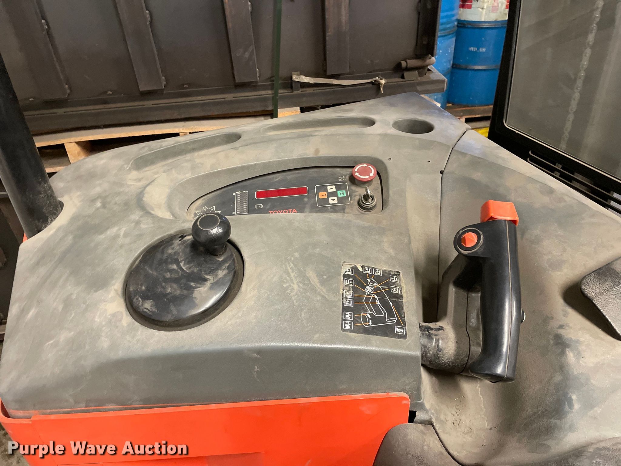 Toyota 6BRU18 order picker in Broadview, IL | Item LW9008 sold | Purple ...