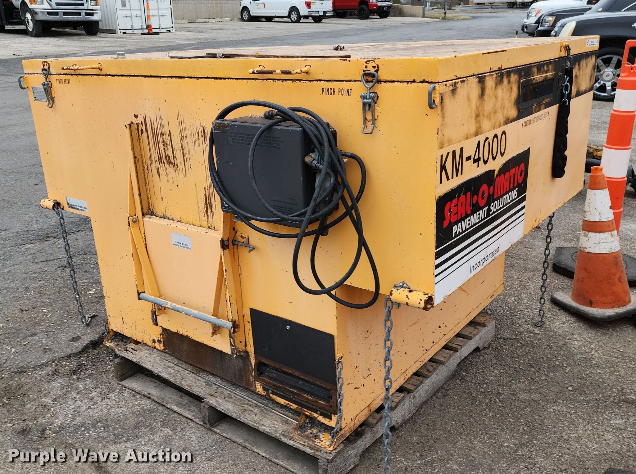 Keizer-Morris KM-4000 asphalt hot box in Riverside, MO | Item MQ9681 ...