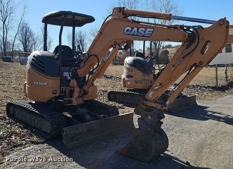 2016 Case CX36B STX mini excavator in Papillion, NE | Item DK0656 for ...