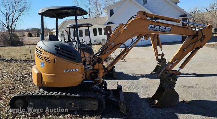 2016 Case CX36B STX mini excavator in Papillion, NE | Item DK0656 for ...