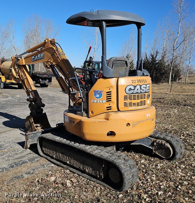 2016 Case CX36B STX mini excavator in Papillion, NE | Item DK0656 for ...