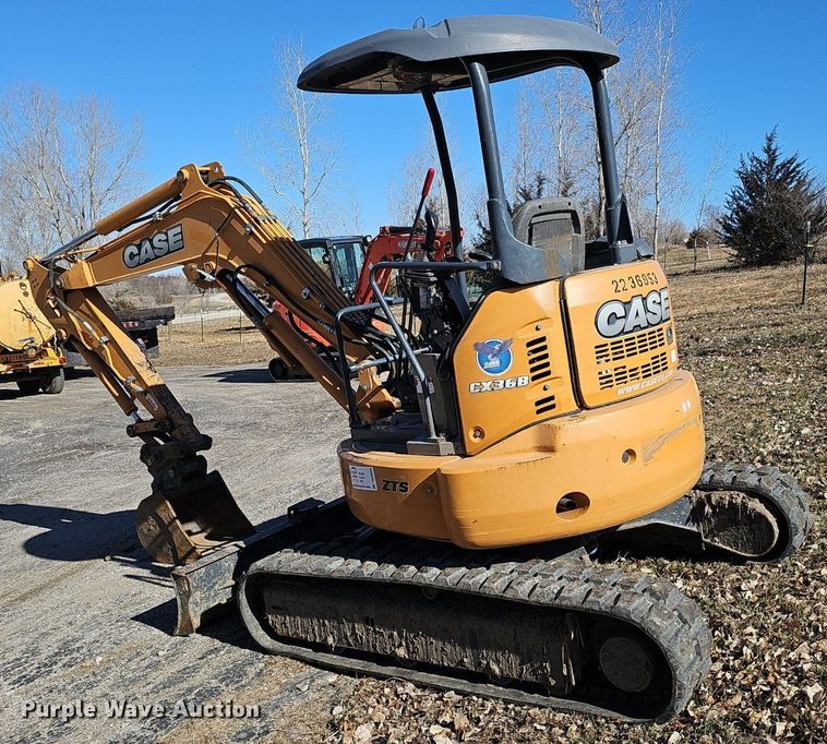 2016 Case CX36B STX mini excavator in Papillion, NE | Item DK0656 for ...