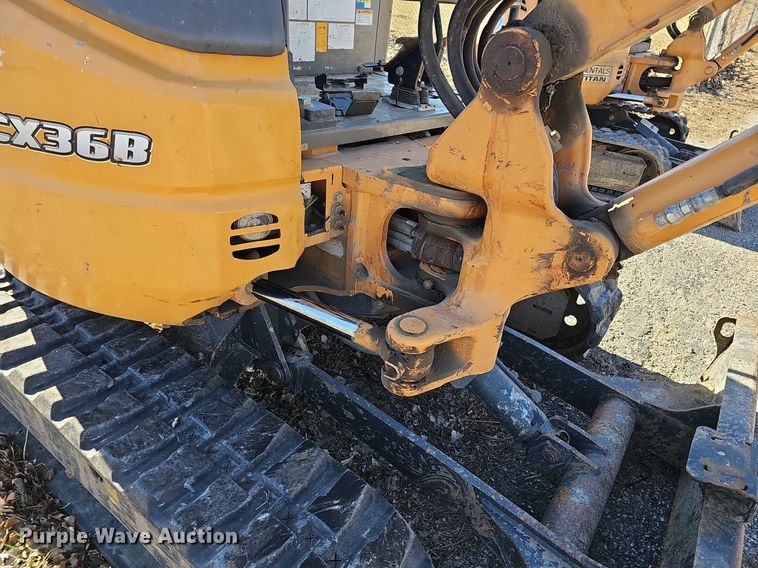 2016 Case CX36B STX mini excavator in Papillion, NE | Item DK0656 for ...