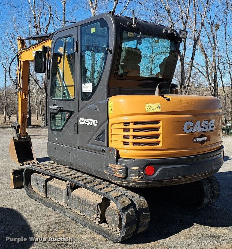 2021 Case CX57C mini excavator in Papillion, NE | Item DK0659 sold ...