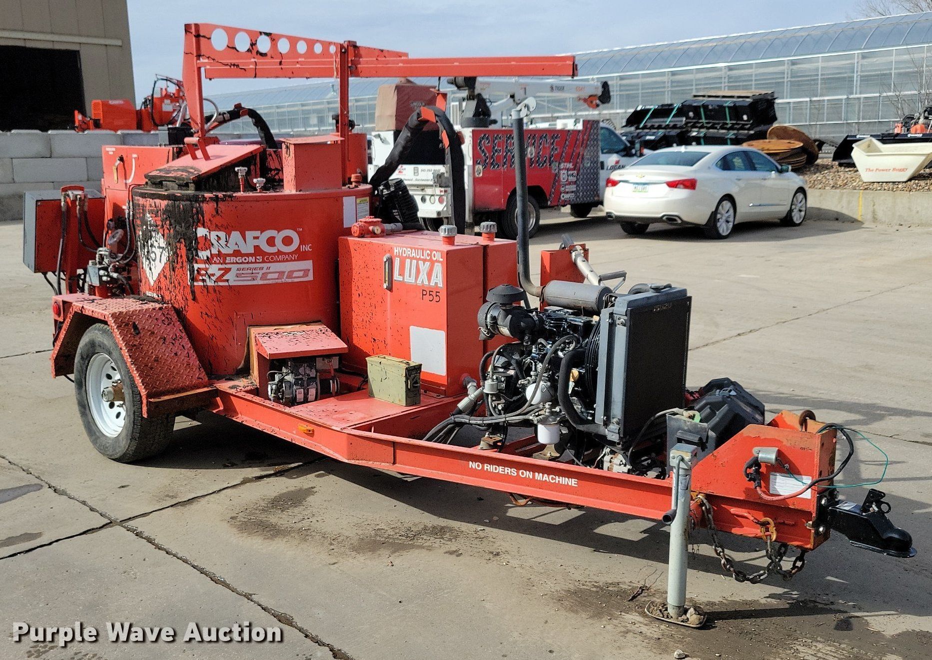 2013 Crafco EZ500 Series II melter applicator in Des Moines, IA | Item DG0429 sold | Purple Wave