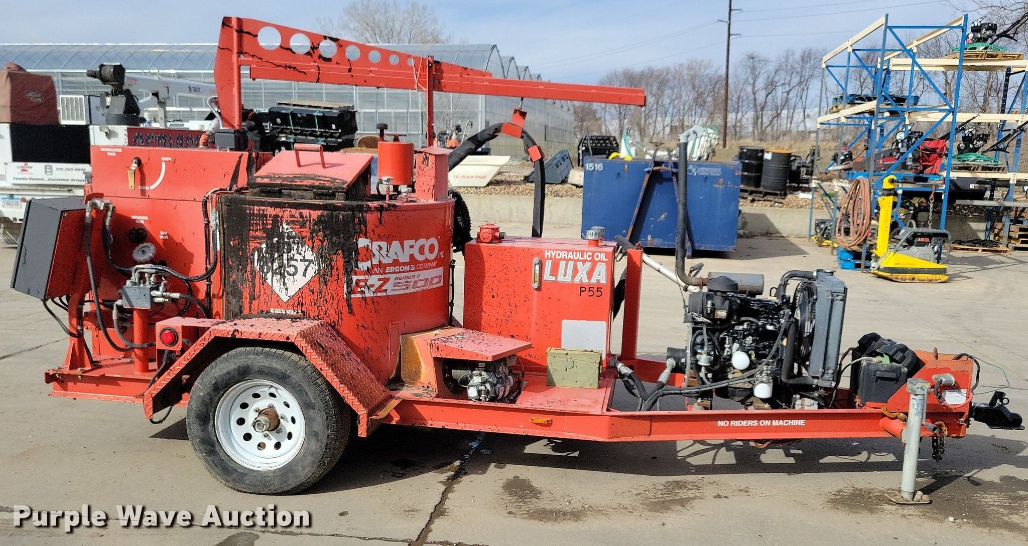 2013 Crafco EZ500 Series II melter applicator in Des Moines, IA | Item DG0429 sold | Purple Wave