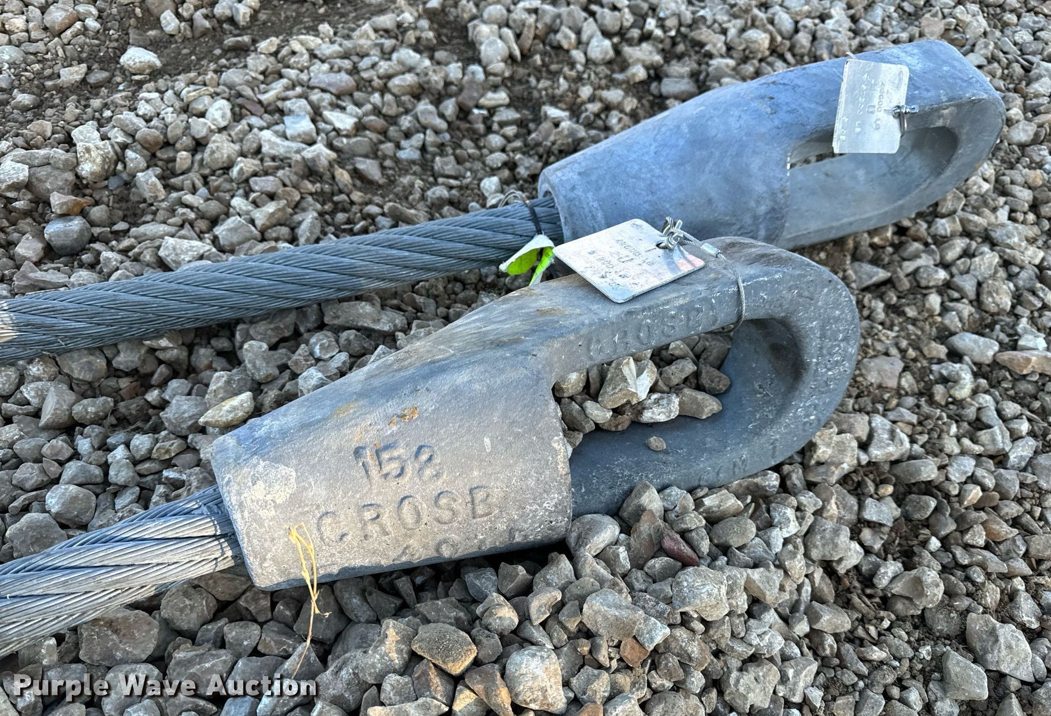 (4) lifting cables in New Bloomfield, MO | Item EH6526 sold | Purple Wave