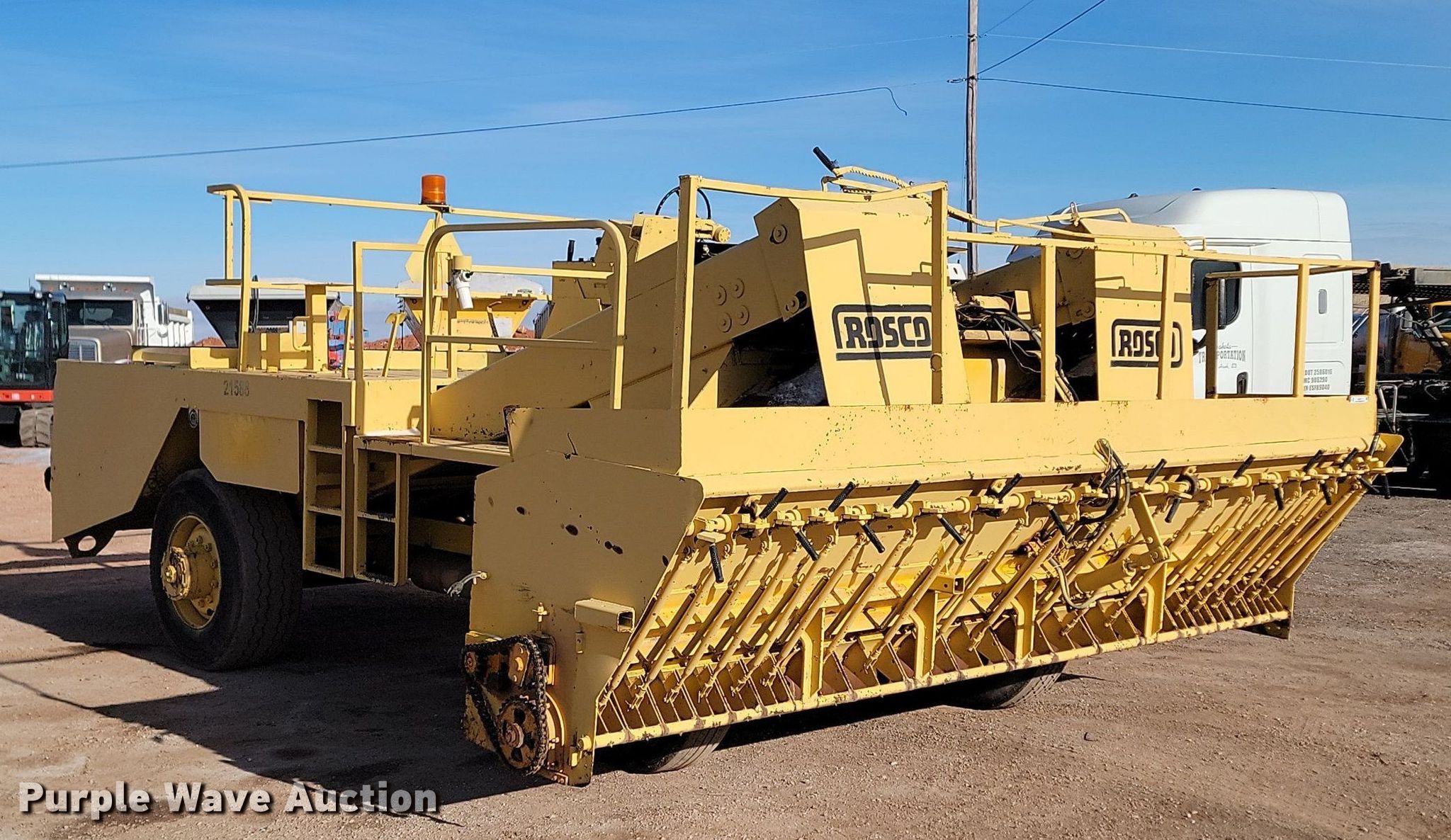 Rosco chip spreader in Black Hawk, SD | Item LA9717 for sale | Purple Wave