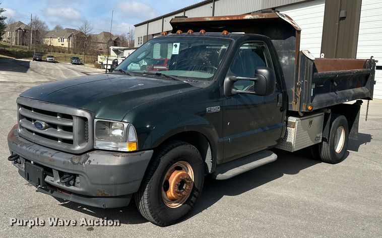 2003 Ford F350 Super Duty XL dump bed pickup truck in Leawood, KS ...