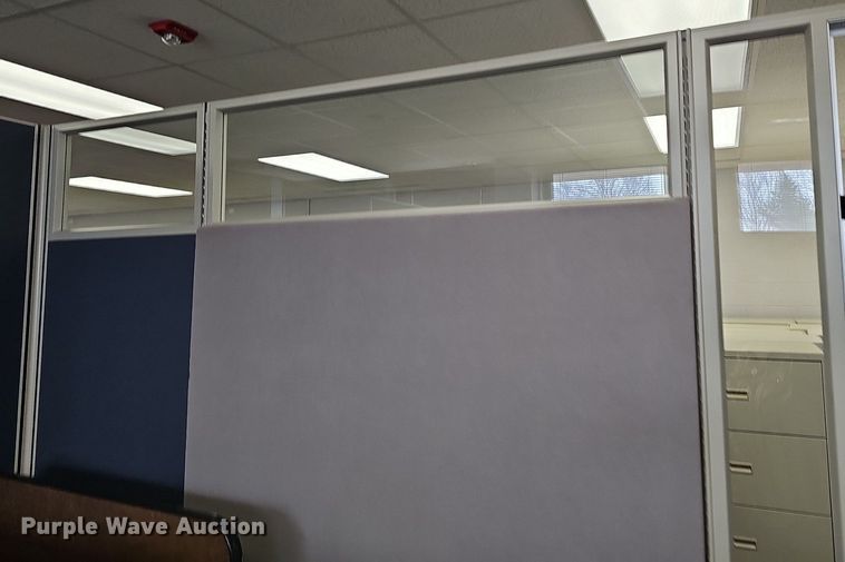 Cubicle sections in Manhattan, KS | Item EK5635 sold | Purple Wave