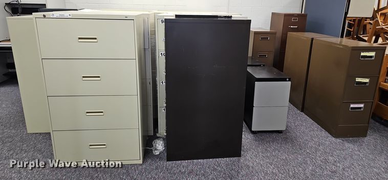 (22) metal file cabinets in Manhattan, KS | Item EK5639 sold | Purple Wave