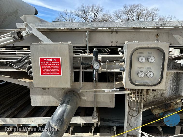 1996 Roediger 22.43SH dewatering sludge belt press in BROKEN ARROW, OK ...