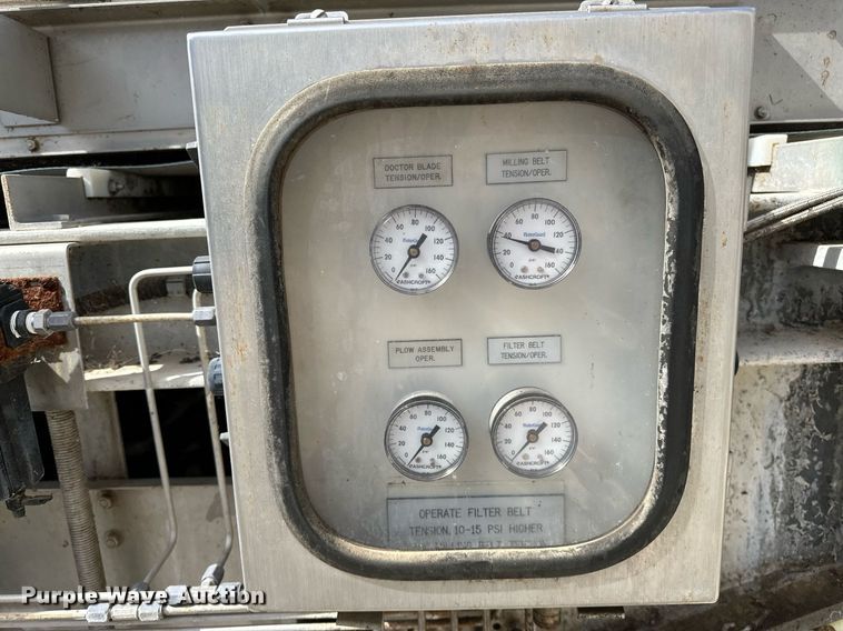 1996 Roediger 22.43SH dewatering sludge belt press in BROKEN ARROW, OK ...