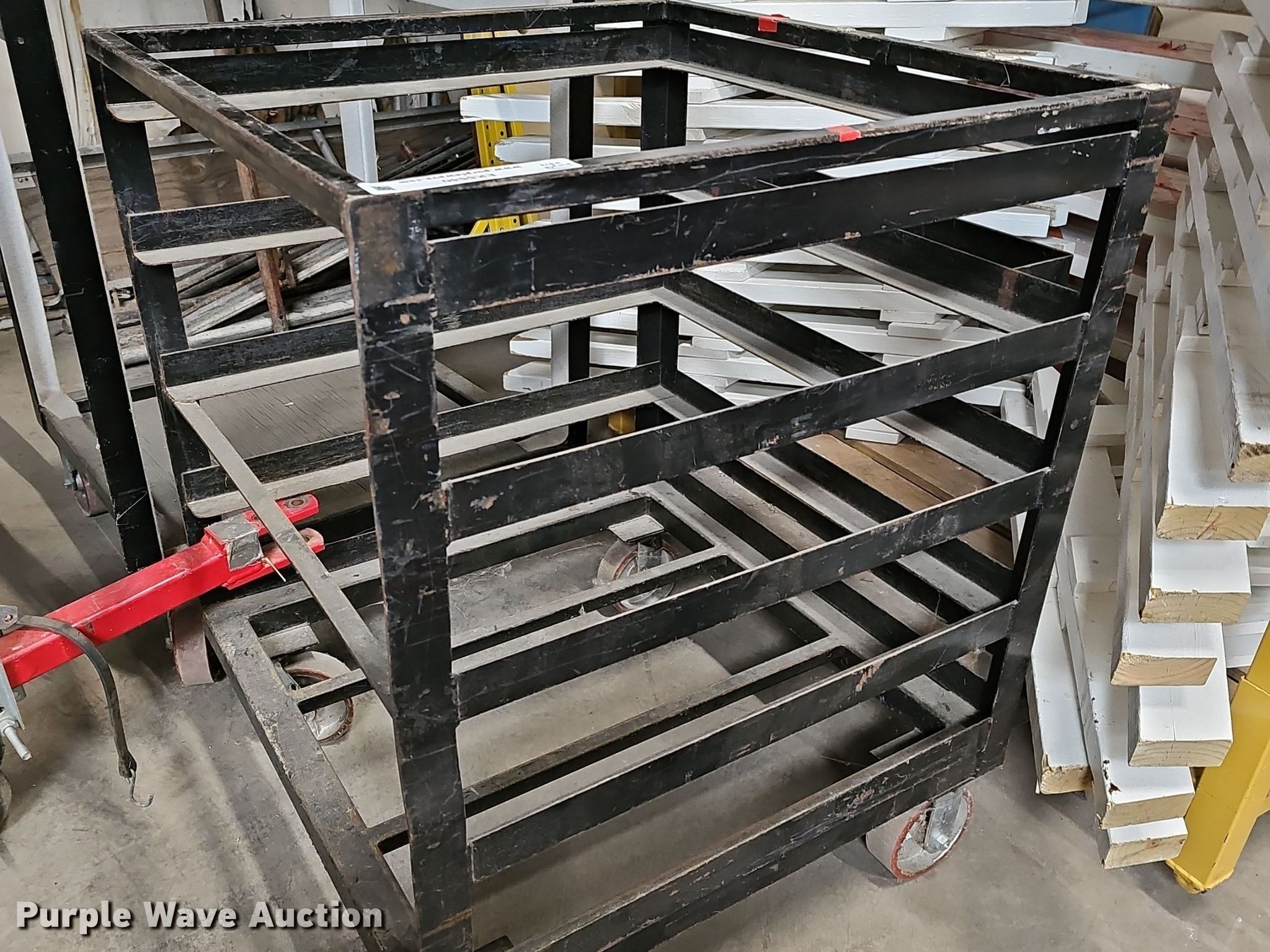 (2) metal racks in Edgerton, KS | Item EK5540 for sale | Purple Wave
