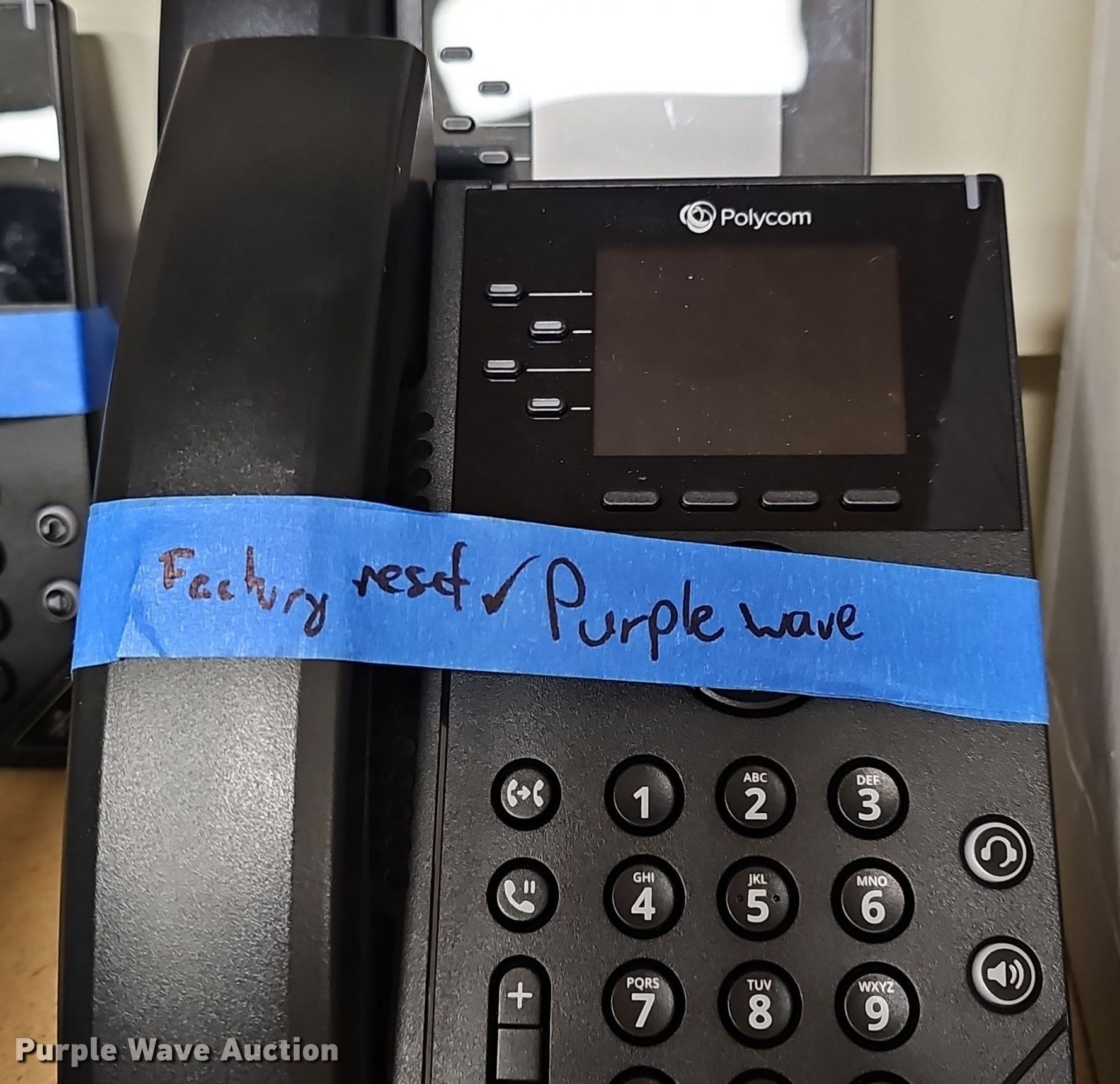 (4) Polycom phones in Emporia, KS | Item EK5572 sold | Purple Wave