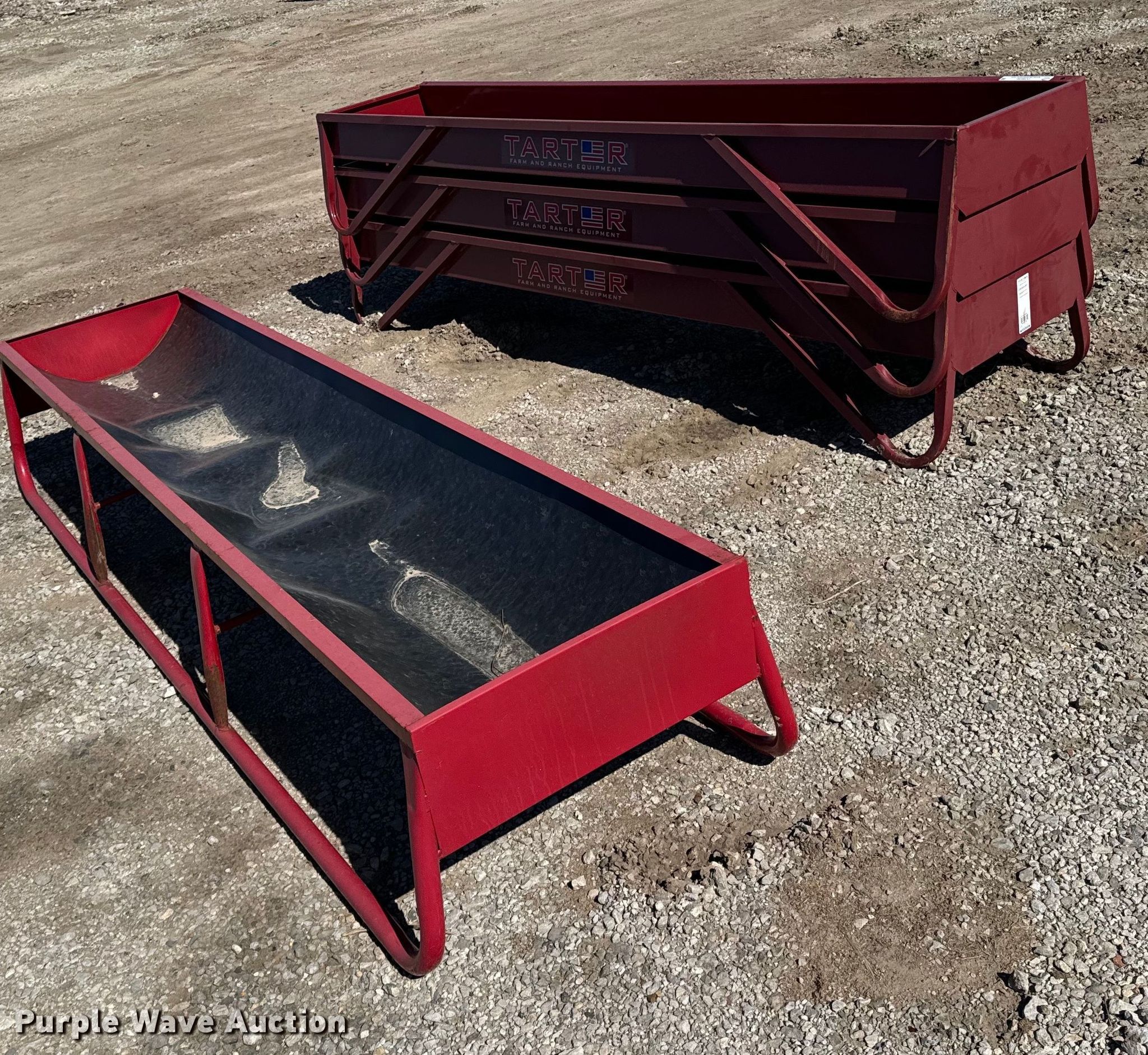 (4) Tarter bunk feeders in Hepler, KS | Item OJ9640 for sale | Purple Wave