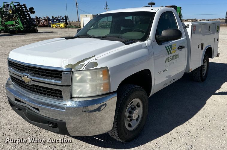 2010 Chevrolet Silverado 2500HD utility bed pickup truck in Amarillo ...