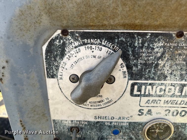 Lincon SA-200 welder/generator in Lawrence, KS | Item NS9508 for sale ...