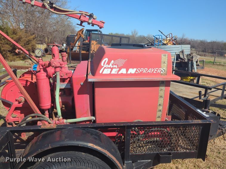 John Bean sprayer in Oklahoma City, OK | Item NZ9423 for sale | Purple Wave