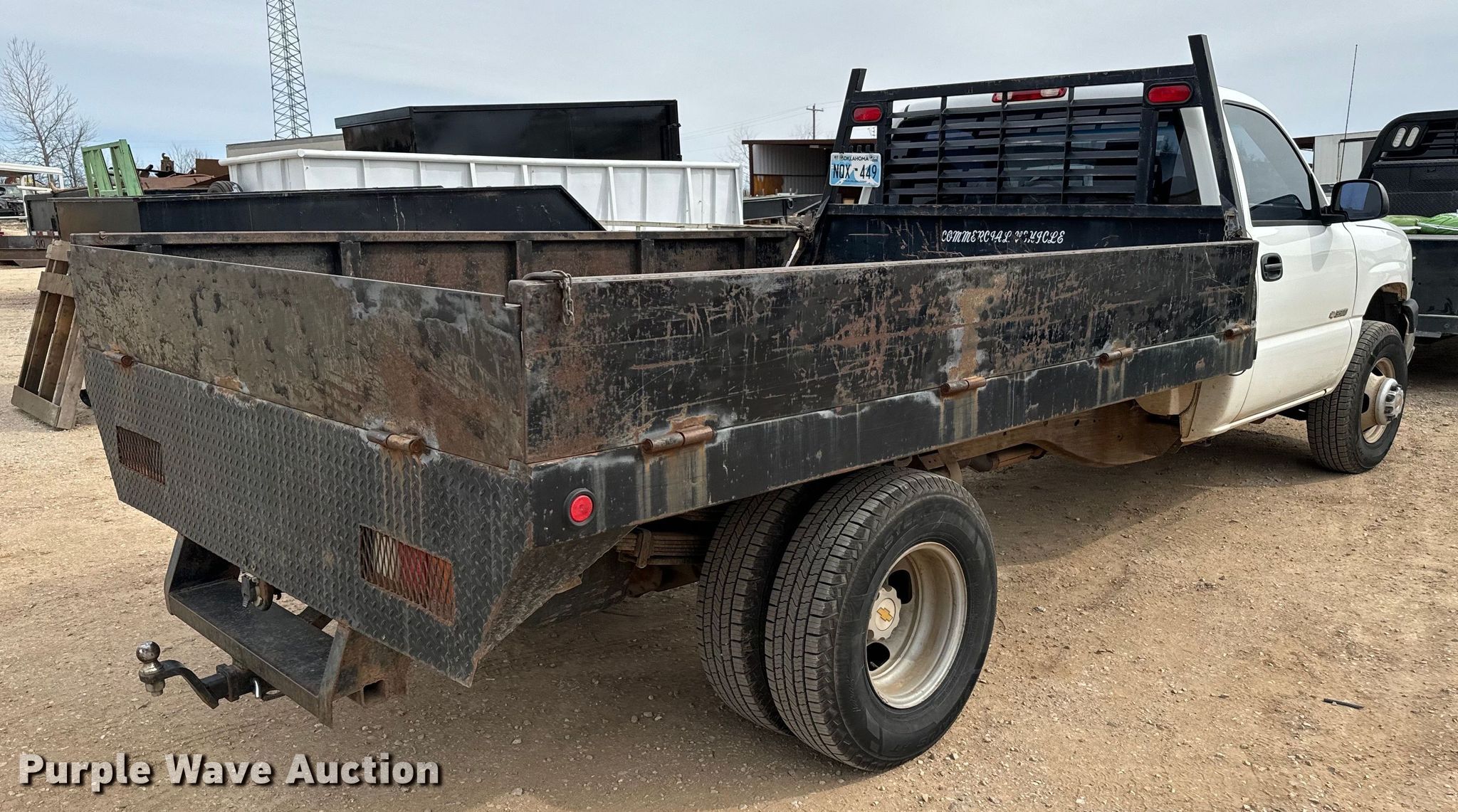 2003 Chevrolet Silverado 3500 flatbed pickup truck in Ardmore, OK ...