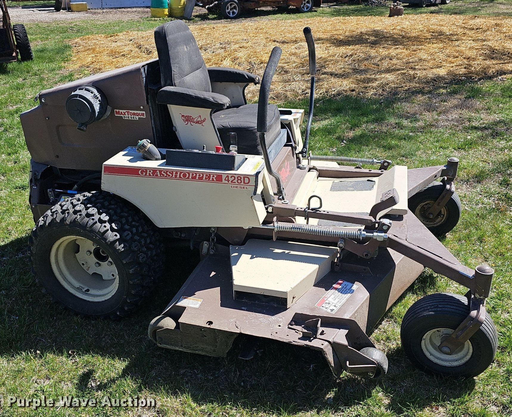 Grasshopper 428D ZTR lawn mower in Burlington, KS | Item EK5661 sold ...