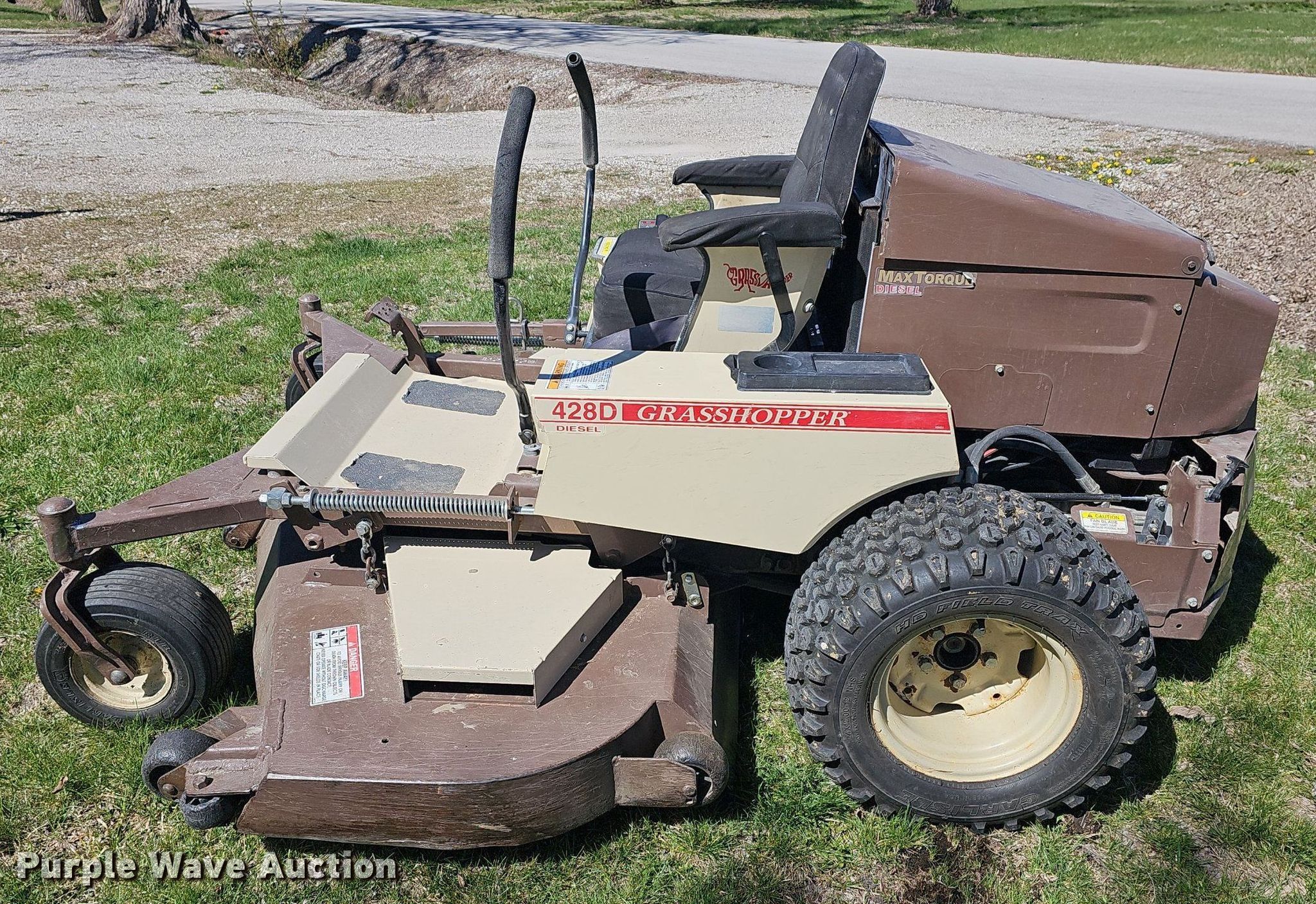 Grasshopper 428D ZTR lawn mower in Burlington, KS | Item EK5661 sold ...