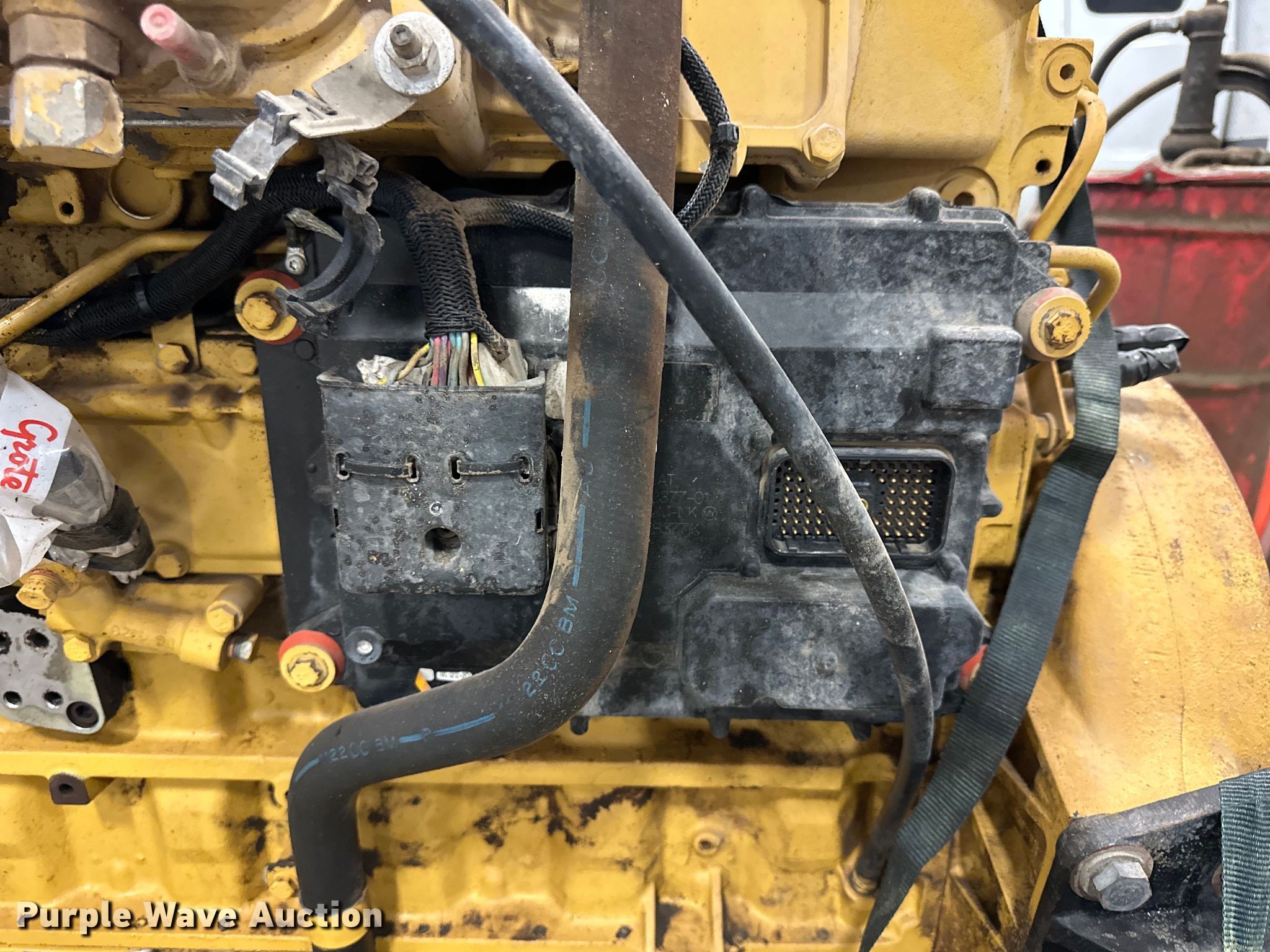 Caterpillar 3126 engine in Phillipsburg, KS | Item NJ9402 sold | Purple ...