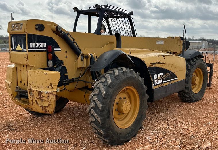 2004 Caterpillar TH360B telehandler in Grove, OK | Item OM9270 sold ...