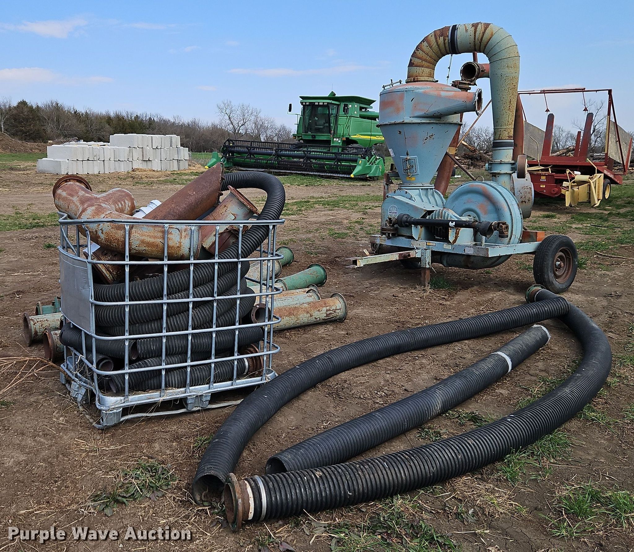Neuro 8120 Grain Vac in Overbrook, KS | Item DR8559 sold | Purple Wave