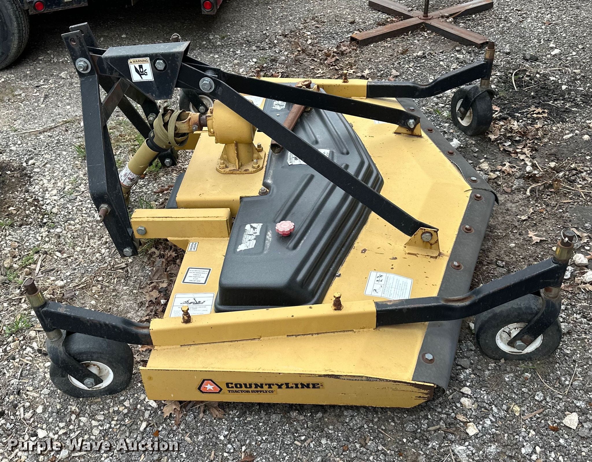 County Line finish mower in Basehor, KS | Item NT9058 for sale | Purple ...