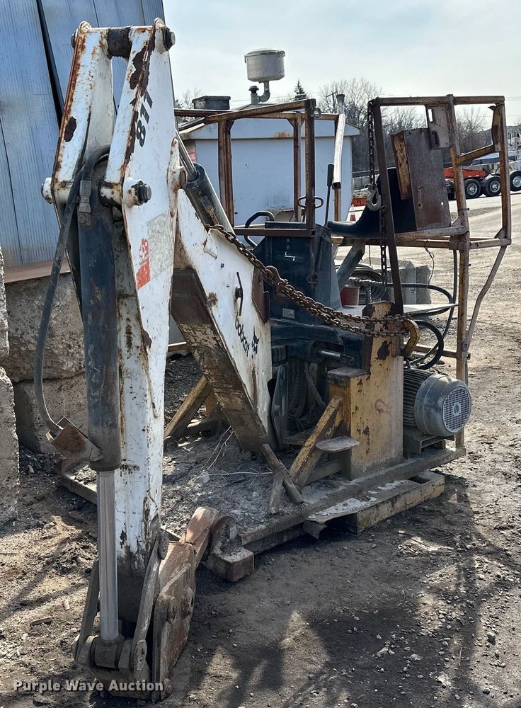 Shop built excavator skid in St. Paul, MN | Item DO3293 sold | Purple Wave