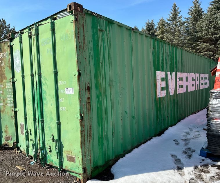 Evergreen shipping container in Stillwater, MN | Item DQ0676 for sale ...