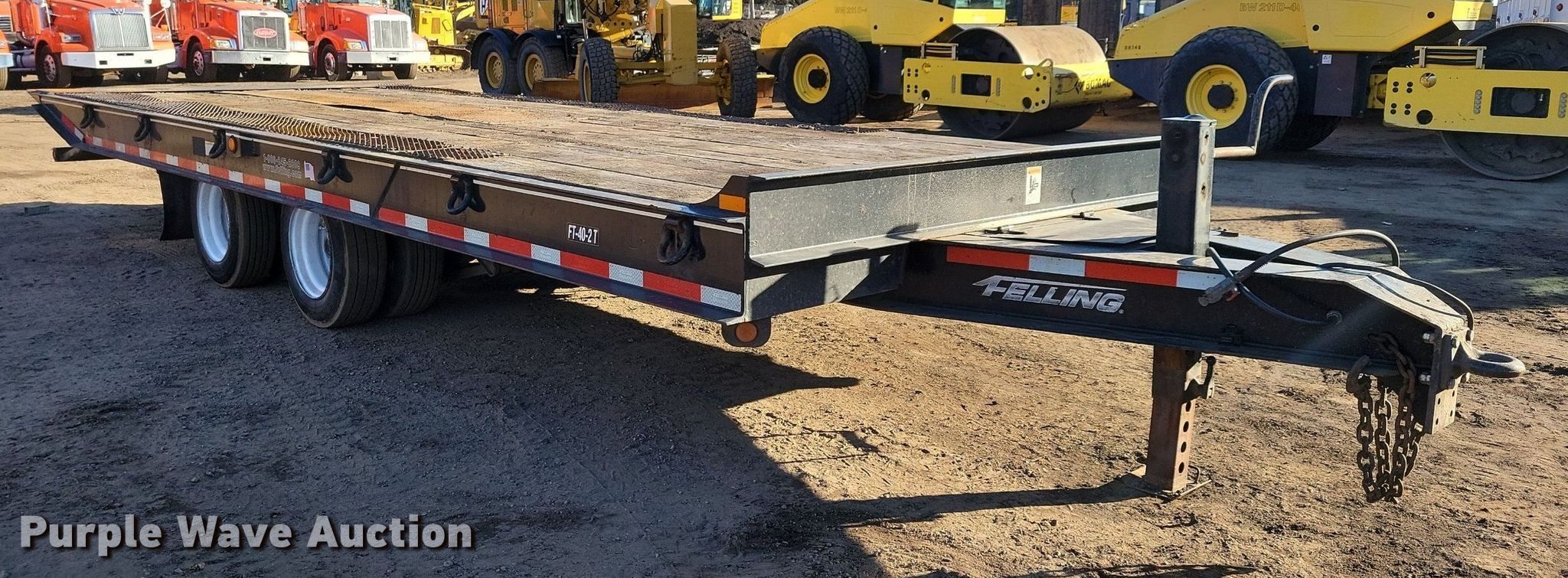2012 Felling FT-40-2T equipment trailer in Stillwater, MN | Item DL7879 ...
