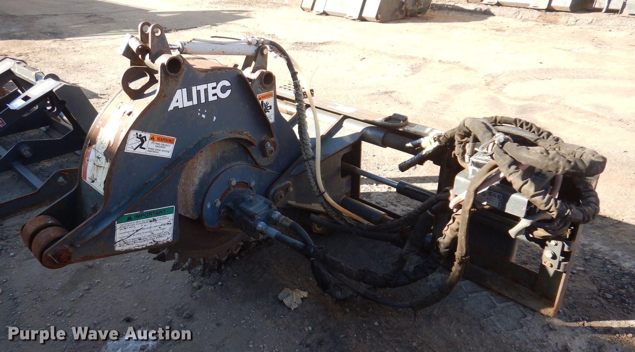 2002 Alitec PS9 skid steer rock saw in St. Paul, MN | Item DO3222 sold ...