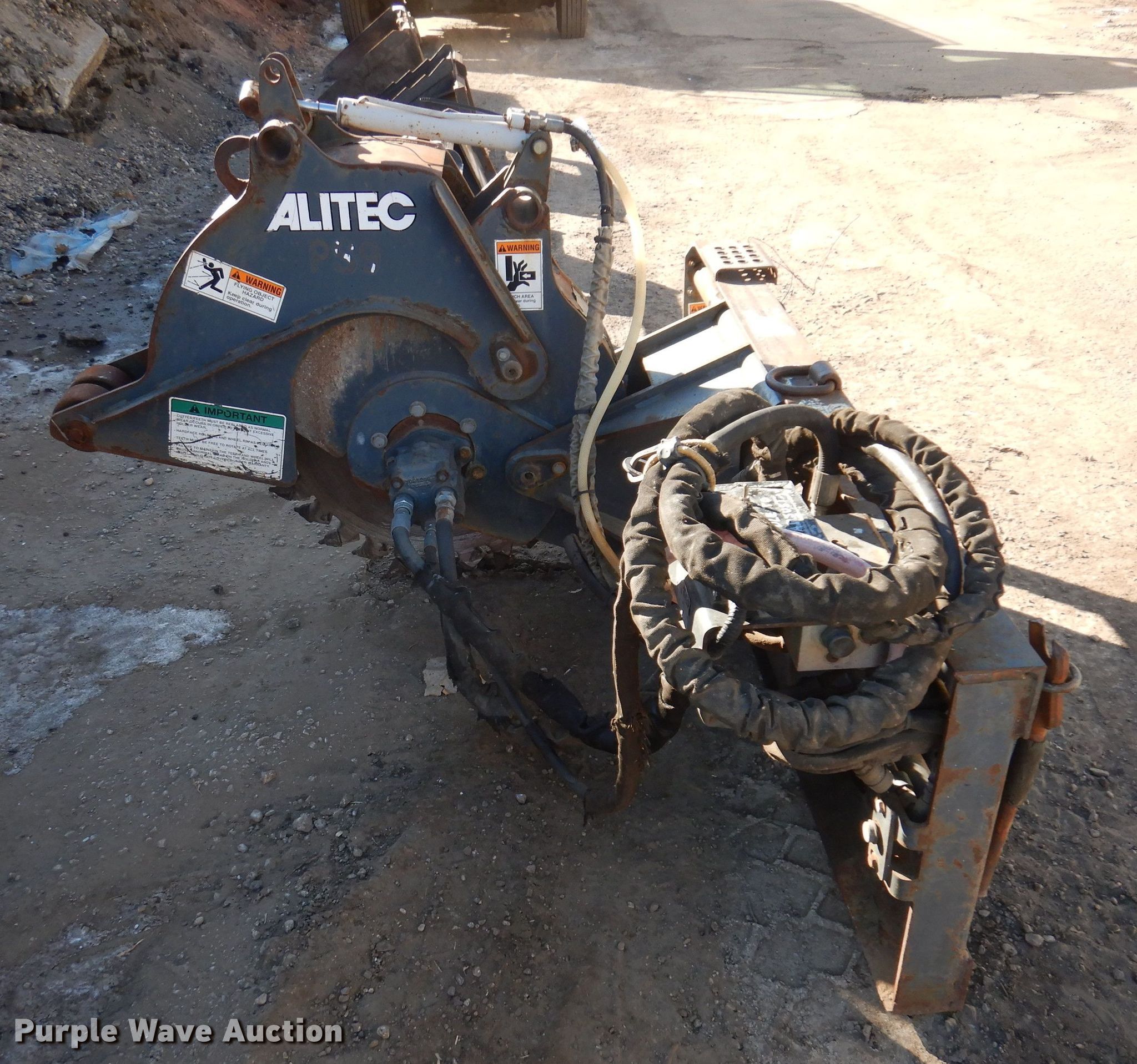 2002 Alitec PS9 skid steer rock saw in St. Paul, MN | Item DO3222 sold ...