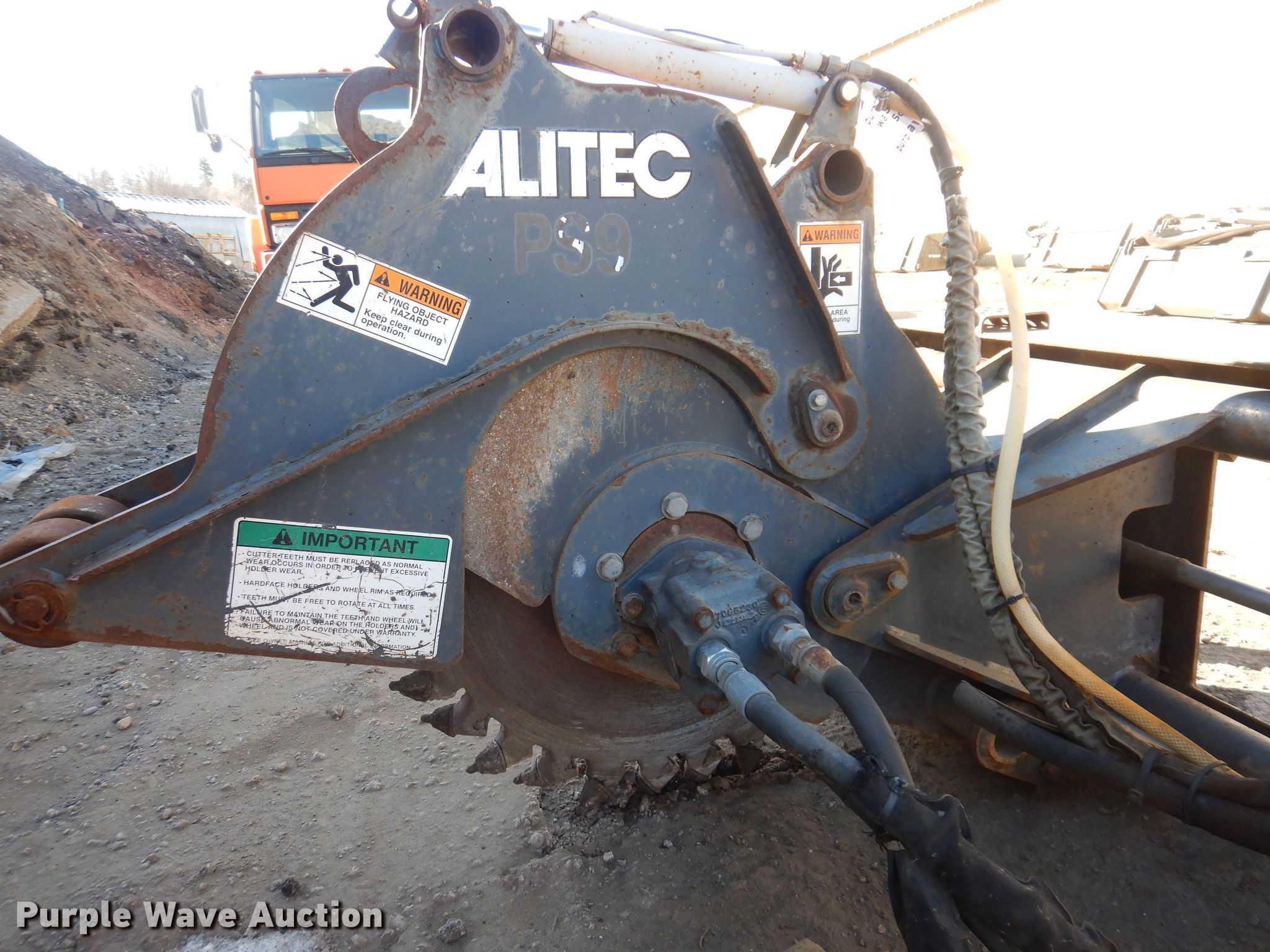 2002 Alitec PS9 skid steer rock saw in St. Paul, MN | Item DO3222 sold ...