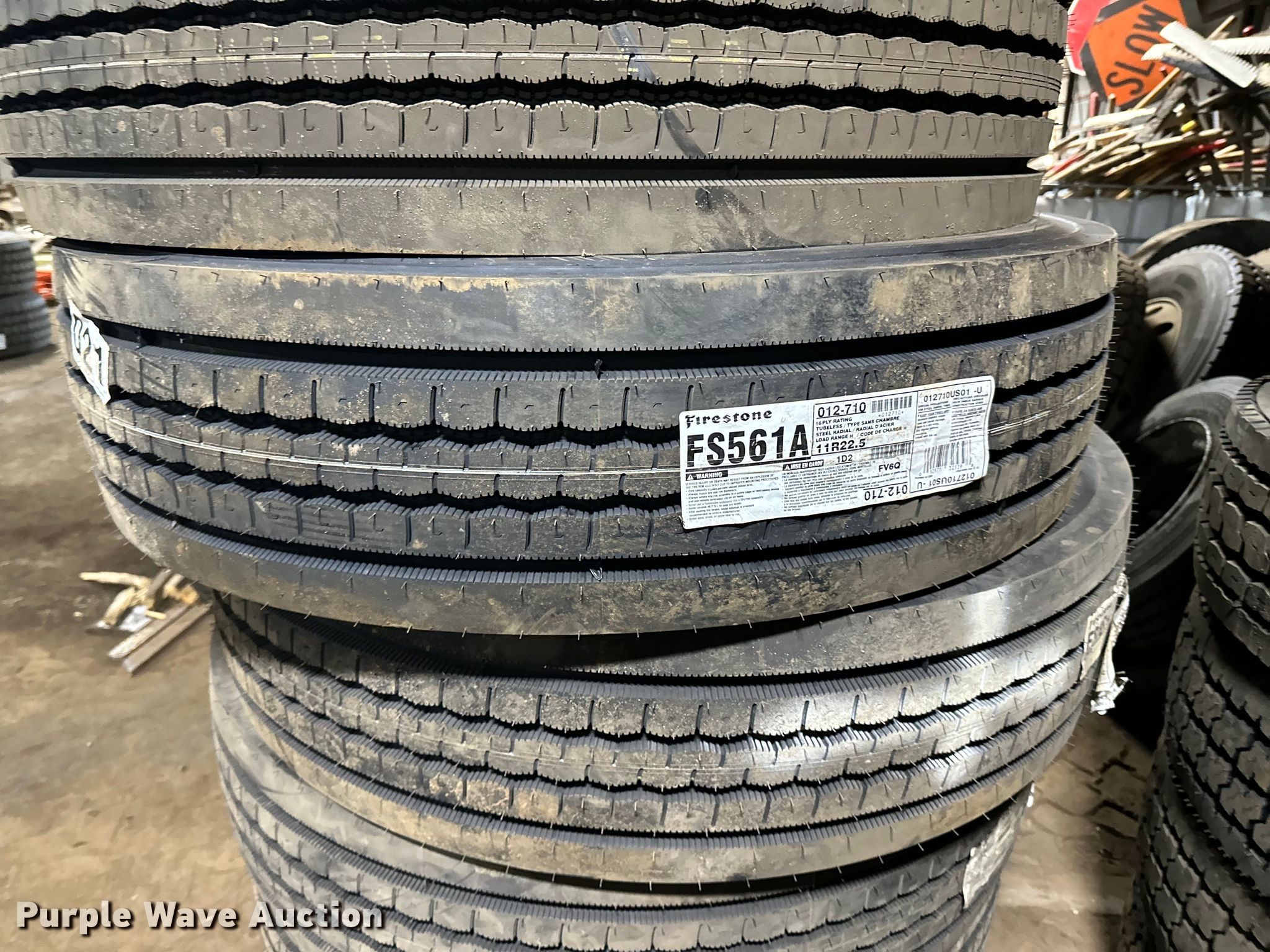 (8) Firestone FS561A 11R22.5 tires in St. Paul, MN | Item DO3306 for ...