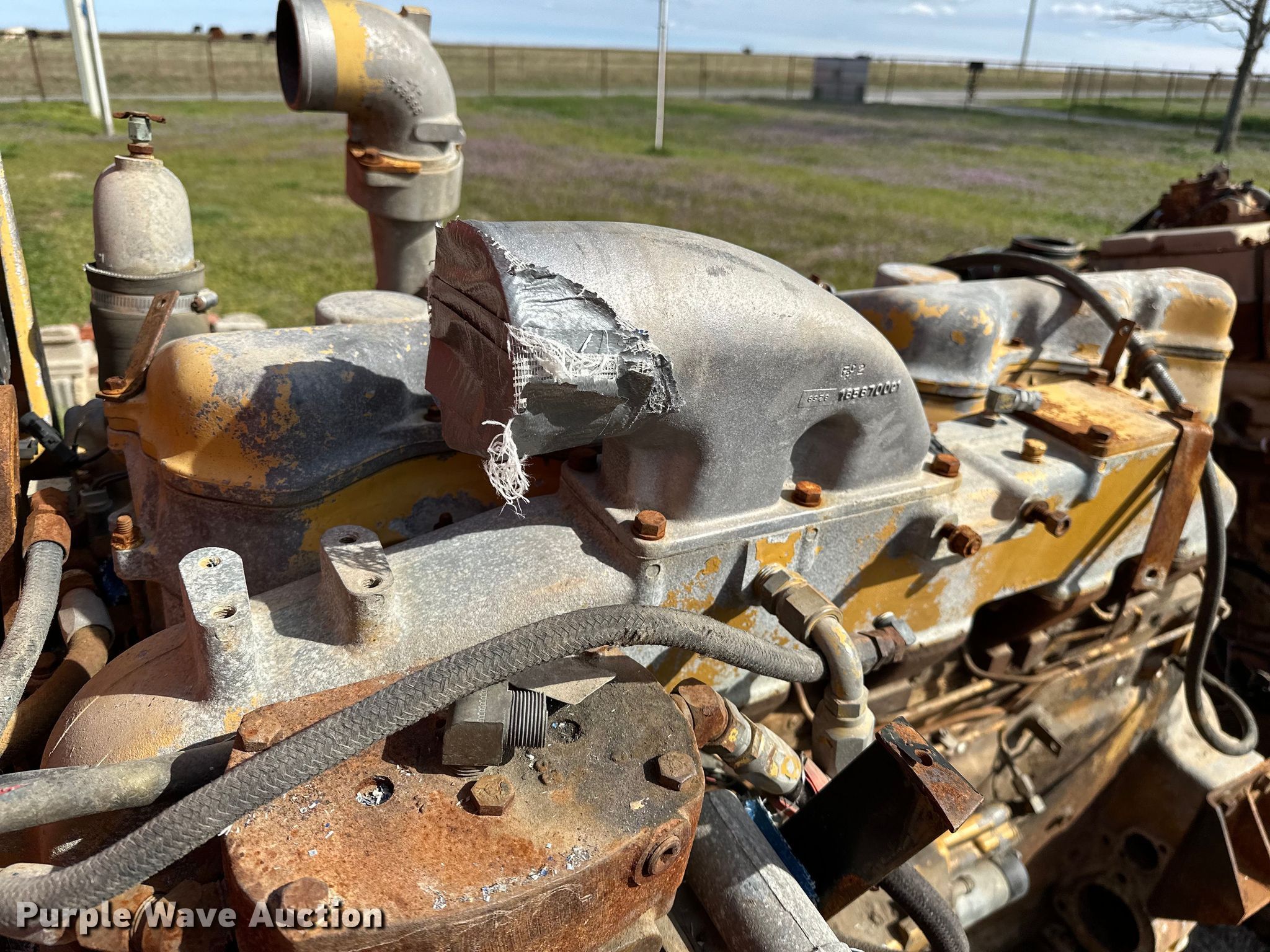 Caterpillar 3406B engine in Talala, OK | Item OM9282 for sale | Purple Wave