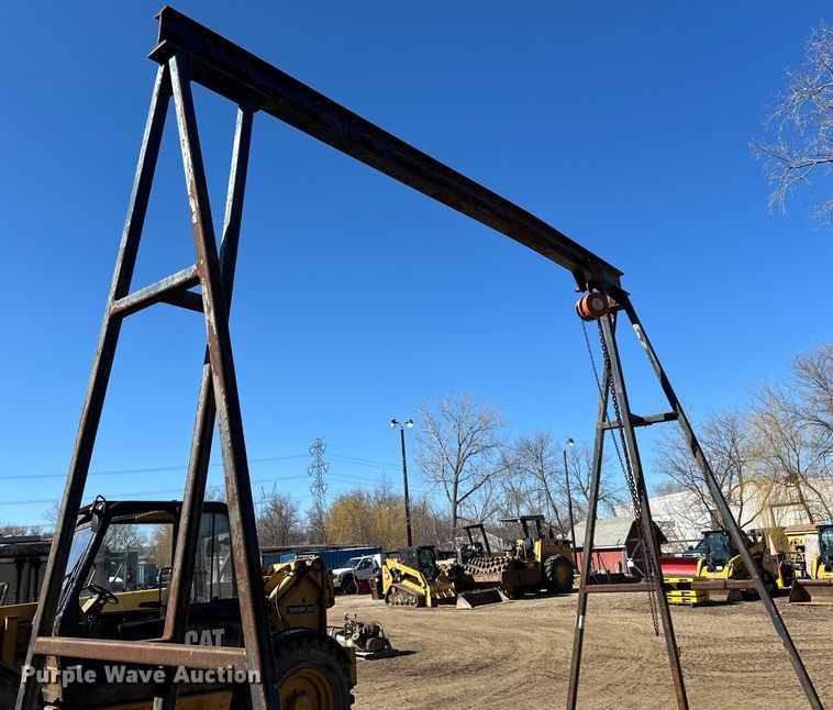 A-frame hoist in Savage, MN | Item DQ0735 sold | Purple Wave