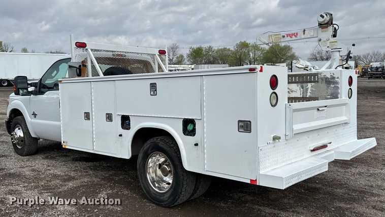 2011 Ford F350 Super Duty utility bed pickup truck in Collinsville, OK ...