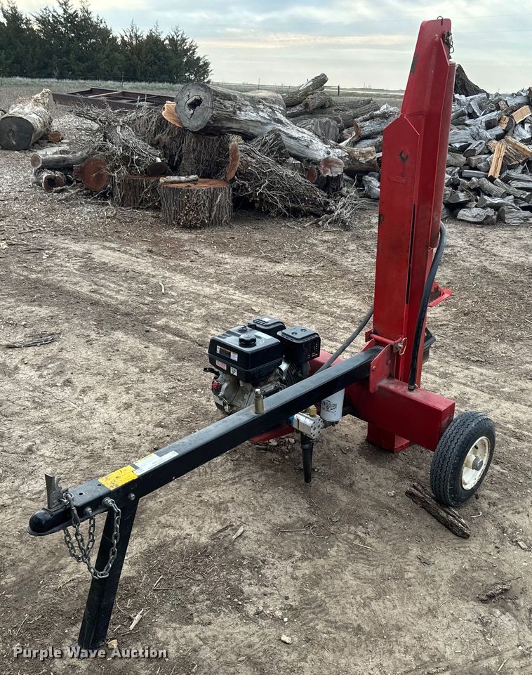 Husky log splitter in Esbon, KS | Item EH5355 sold | Purple Wave