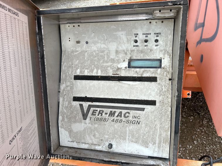 (3) Ver-Mac PCMS 1210 message board trailers in Arnold, MO | Item ...
