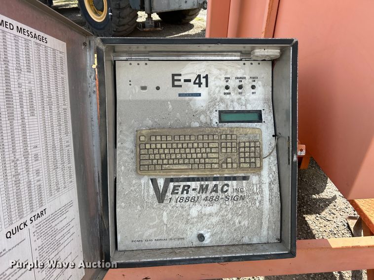 (3) Ver-Mac PCMS 1210 message board trailers in Arnold, MO | Item ...